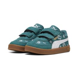 Puma M&auml;dchen Sneaker "Puma Club II Era Super Puma V Sneakers Kinder", Gr. 27, gr&uuml;n, Obermaterial: Synthetik, Textil, Rekonstituiertes Leder. Futter: