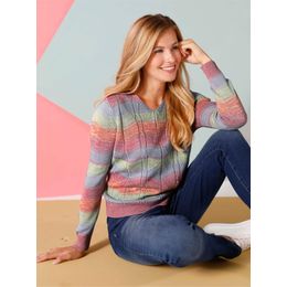 V-Ausschnitt-Pullover