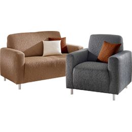 unisex Hussenprogramm taupe, Gr&ouml;&szlig;e 5 - Ecksofa-Husse