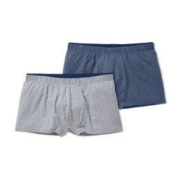 Tchibo - 2 Slipboxer - Herren - Gr. Xl/7 - blau/print
