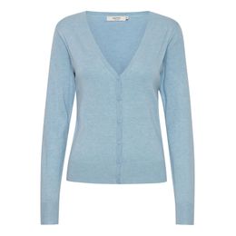oxmo Strickjacke 'Oxhelene' Damen Gr&ouml;&szlig;e S pastellblau