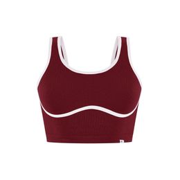 Smilodox Sports Bra female size L Bordeaux