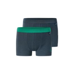 2 Schiesser Jungen-Unterhemden - Jungen - Gr. 104 - dunkelblau