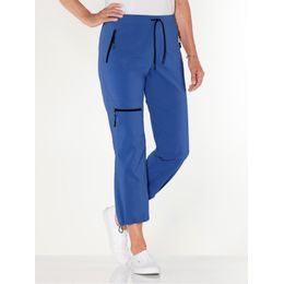 WITT Damen Funktionshose in 7/8-L&auml;nge, jeansblau, Gr&ouml;&szlig;e 36