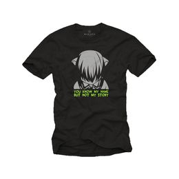 Makaya Shirt 'You Know my Name' Herren Gr&ouml;&szlig;e 5XL schwarz