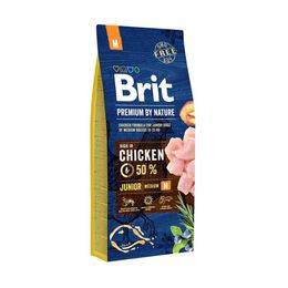 Brit Premium by Nature Junior M Hunde-Trockenfutter 2x15kg