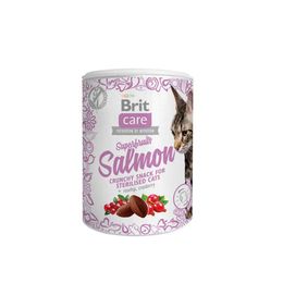 Brit Care Cat Snack - Superfruits Salmon Katzensnacks getreidefrei 6x100g