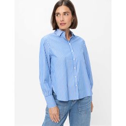 Brax Damen Hemd Style VIC moonlight blue, Blau, Gr. 46