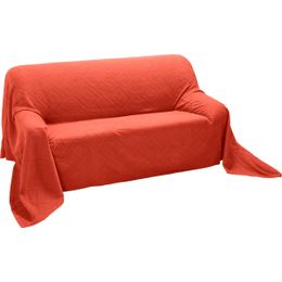 unisex Sofa&uuml;berwurf terra Gr&ouml;&szlig;e 160x270 cm