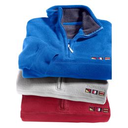 Catamaran Damen Fleeceshirt, royalblau, Gr&ouml;&szlig;e 44/46