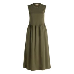 Cartoon Casual-Kleid mit Eingrifftaschen Damen Gr&ouml;&szlig;e 36 khaki Sommerkleid