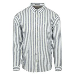 NO EXCESS Button Up Shirt male size XXXL Blue