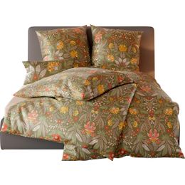 w&auml;schepur unisex Bettw&auml;sche oliv Gr&ouml;&szlig;e 40x80/135x200 cm