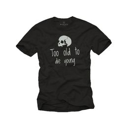 Makaya Shirt 'Too Old ll' Herren Gr&ouml;&szlig;e L schwarz