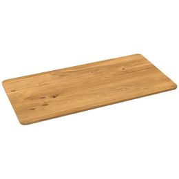 CARRYHOME Schreibtischplatte, Eiche Artisan, Holzwerkstoff, 80x1.8x120 cm, Arbeitszimmer, Schreibtische, Schreibtischplatte
