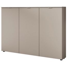 Livetastic Schuhschrank, Taupe, Beige, Kaschmir, Holzwerkstoff, 8 F&auml;cher, 150x103x22 cm, stehend, Garderobe, Schuhaufbewahrung, Schuhschr&auml;nke