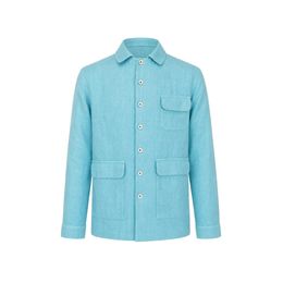 Haris Cotton &Uuml;bergangsjacke 'Haris Cotton' Herren Gr&ouml;&szlig;e M himmelblau Sommerjacke