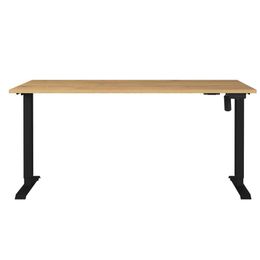 Pharao24.de H&ouml;henverstellbarer Schreibtisch Elektrischer Schreibtisch 80 cm tief 180 cm breit