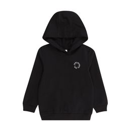 S.oliver Sweatjacke Jungen Gr&ouml;&szlig;e 104/110 schwarz / wei&szlig;
