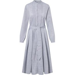 FELICITAS Midikleid Karine-1 Marine/Wei&szlig; (Gr&ouml;&szlig;e: S)
