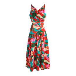 Morgan Kleid Damen Gr&ouml;&szlig;e 36 creme / gr&uuml;n / orange / pink Sommerkleid