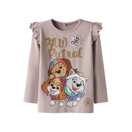 name it Shirt girl size 110 Brown / Gold / Lilac / White