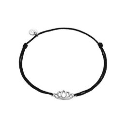Glanzst&uuml;cke M&uuml;nchen Armband Damen Gr&ouml;&szlig;e One Size schwarz / silber