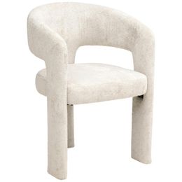 Mid.you Armlehnstuhl, Grau, Metall, Textil, 57x81.5x58 cm, Esszimmer, St&uuml;hle, Esszimmerst&uuml;hle, Armlehnenst&uuml;hle