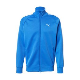PUMA Training Jacket 'T7 Always On' male size XS Azure / White