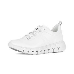 Gabor Damen Sneaker "Sneaker low", Gr. 38,5, wei&szlig;, Schuhe