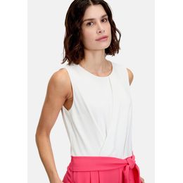 BETTY & CO BETTY & CO Damen Overall "Damen ohne Arm", rot, Gr. 36, Obermaterial: 100% Polyester. Besatz: 100% Polyester. Futter: 100% Polyester, Overalls, Falten
