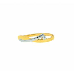 Adelia&acute;s ADELIA ́S Damen Fingerring "Damenring 333 Gold ( 8K ) mit Zirkonia", 62, Gold, gold, Gold, Fingerringe, Goldring