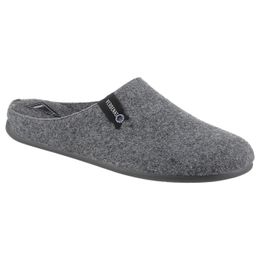 VERBENAS Herren Pantoffel "Eagle", Gr. 45, grau, Filz, meliert, Schuhe, Clog, Homeslipper, Hausschuh zum Schlupfen