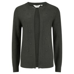 oxmo Strickjacke 'Kalotta' Damen Gr&ouml;&szlig;e XXL basaltgrau