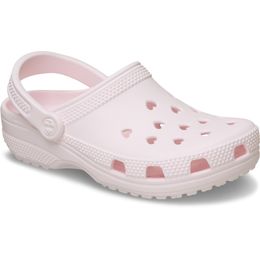 Crocs Damen Clog "Classic Hearts Cut Out Clog", Gr. 42, rosa, Croslite , Schuhe, Hausschuh, Schlupfschuh, Sommerschuh mit Cut-Outs