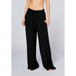 Chiemsee Damen Jogginghose, schwarz, Gr. S, 100% Viskose, Hosen