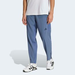 Herren Sporthose "D4T WORKOUT", blau, Gr. XXXL, adidas Performance, Obermaterial: 87% Polyester, 13% Elasthan, Hosen, mit Climacool Technologie, aus