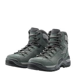 Lowa Herren Wanderschuh "RENEGADE EVO GORE-TEX MID", Gr. 46, gr&uuml;n, Nubukleder, Schuhe, wasserdicht, winddicht,atmungsaktiv dank GORE-TEX Membrane