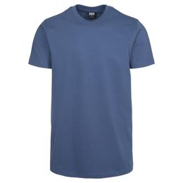 Urban Classics Herren T-Shirt "Urban Classics Herren Basic Tee", blau, Gr. S, unifarben, 100% Baumwolle, Shirts