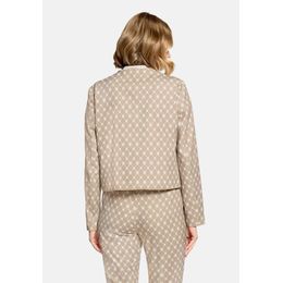 Betty Barclay Damen Jackenblazer "Damen langarm"nature, cream, Gr. 44, Obermaterial: 88% Polyester, 12% Elasthan. Besatz: 88% Polyester, 12%