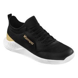 Kempa Kinder Hallenschuh "Hallen-Sport-Schuhe Kourtfly Jr", Gr. 38, schwarz, Obermaterial: 100% Textilmaterial TEXMAT., Schuhe