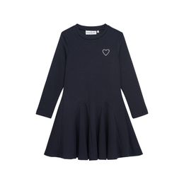 DANAMADE M&auml;dchen Jerseykleid "DANAMADE Dress DAINA", schwarz, Gr. 152, 50% Viskose, 45% Polyester, 5% Elasthan, Kleider