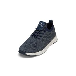 Marc O'Polo MARC O'POLO Herren Sneaker "aus recyceltem Polyester", Gr. 48, blau, Obermaterial: 97% Polyester, 3% Elasthan, unifarben, Schuhe