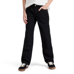 LEVI'S KIDS Jungen Regular-fit-Jeans "LVB 505 REGULAR FIT JEAN", schwarz, Gr. 8, unifarben, Denim/Jeans, Obermaterial: 79% Baumwolle, 15% Polyester,