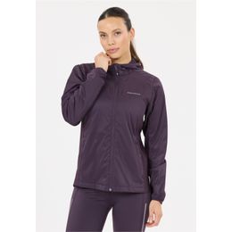 Endurance Damen Laufjacke "Krose", lila, Gr. 42, unifarben, 100% Polyamid, Jacken, mit wasserabweisender BionicFinish-Beschichtung