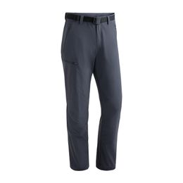 Maier Sports Herren Funktionshose "Oberjoch", grau, Gr. 26, 90% Polyamid, 10% Elasthan, Hosen, Herren Outdoorhose gef&uuml;ttert, Wanderhose mit 4