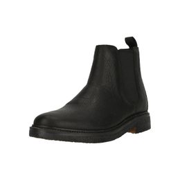 Clarks Kinder Stiefel "Clarkdale Easy", Gr. 44,5, schwarz, Leder, Schuhe, mit elastischen Eins&auml;tzen an den Seiten
