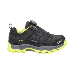 CMP Kinder Outdoorschuh "KIDS KIRUNA LOW FITGO WP TREKKING SHOES", Gr. 38, schwarz, Leder, Schuhe, wasserdicht