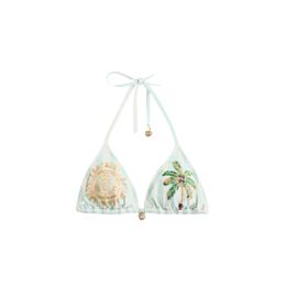 next Bikinitop Damen Gr&ouml;&szlig;e 115 creme / gold / mint