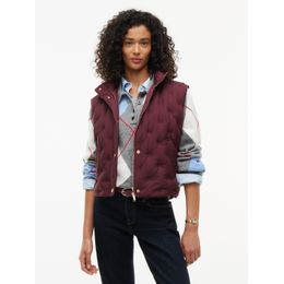 Tommy Hilfiger Damen Steppweste "LW DOWN FLAG QUILT VEST", bunt, Gr. S, unifarben, Steppware, Obermaterial: 100% Polyester. Futter: 100% Polyester.